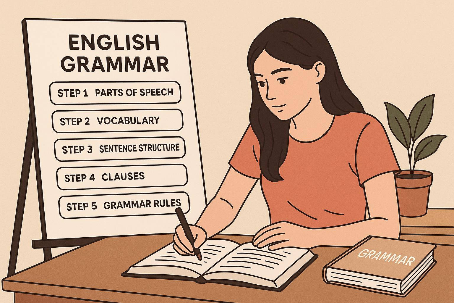Learn English Grammar Step by Step: A Comprehensive Guide