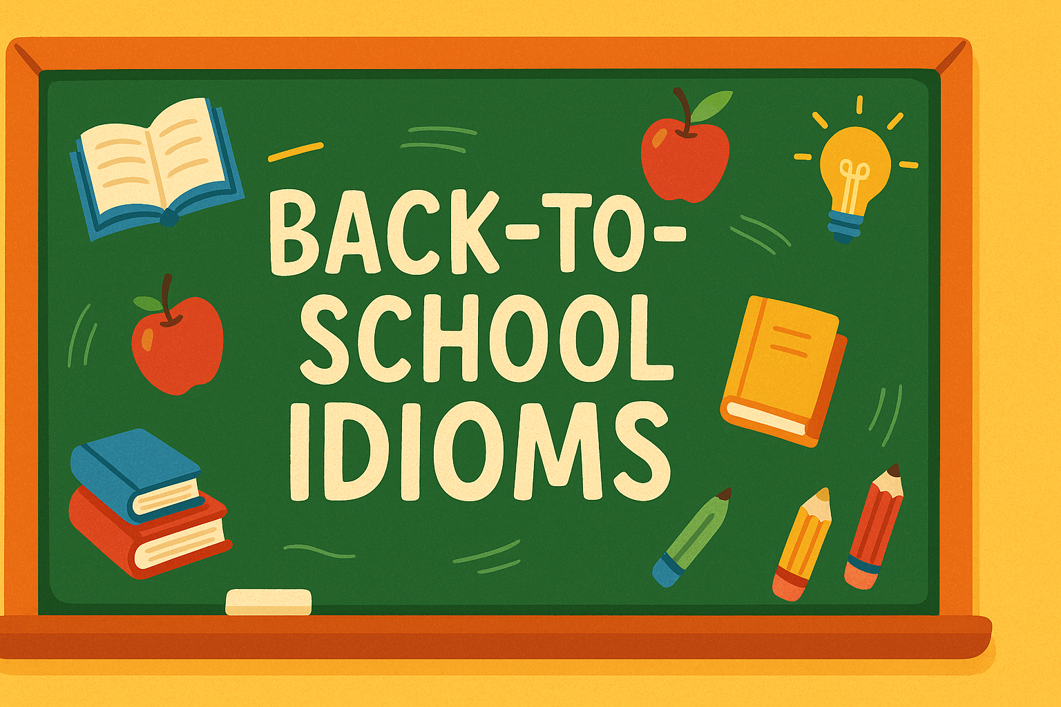25 Back-to-School Idioms Every Student Should Know (+ Free Worksheet)