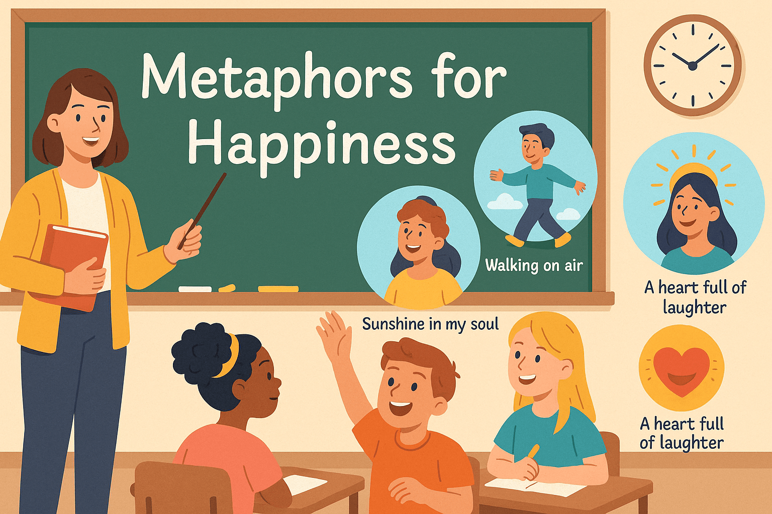25 Metaphors for Happiness: Understanding Commonly-Used Phrases to ...
